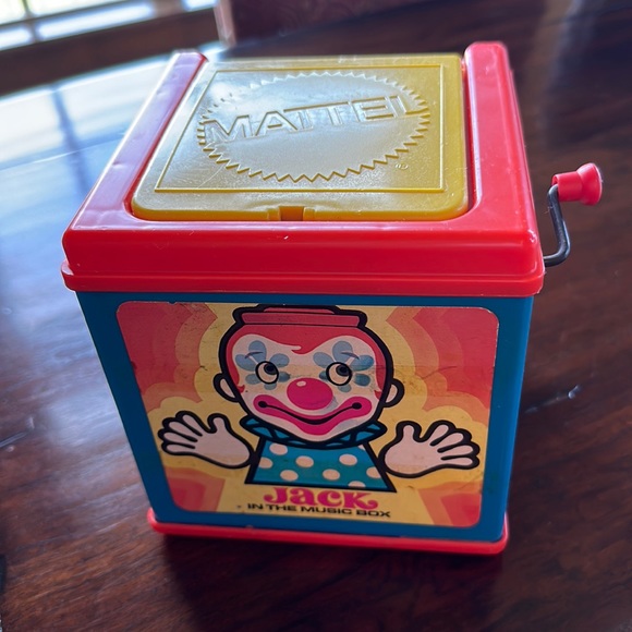 Mattel | Toys | Vintage 976 Mattel Jack In The Music Box | Poshmark